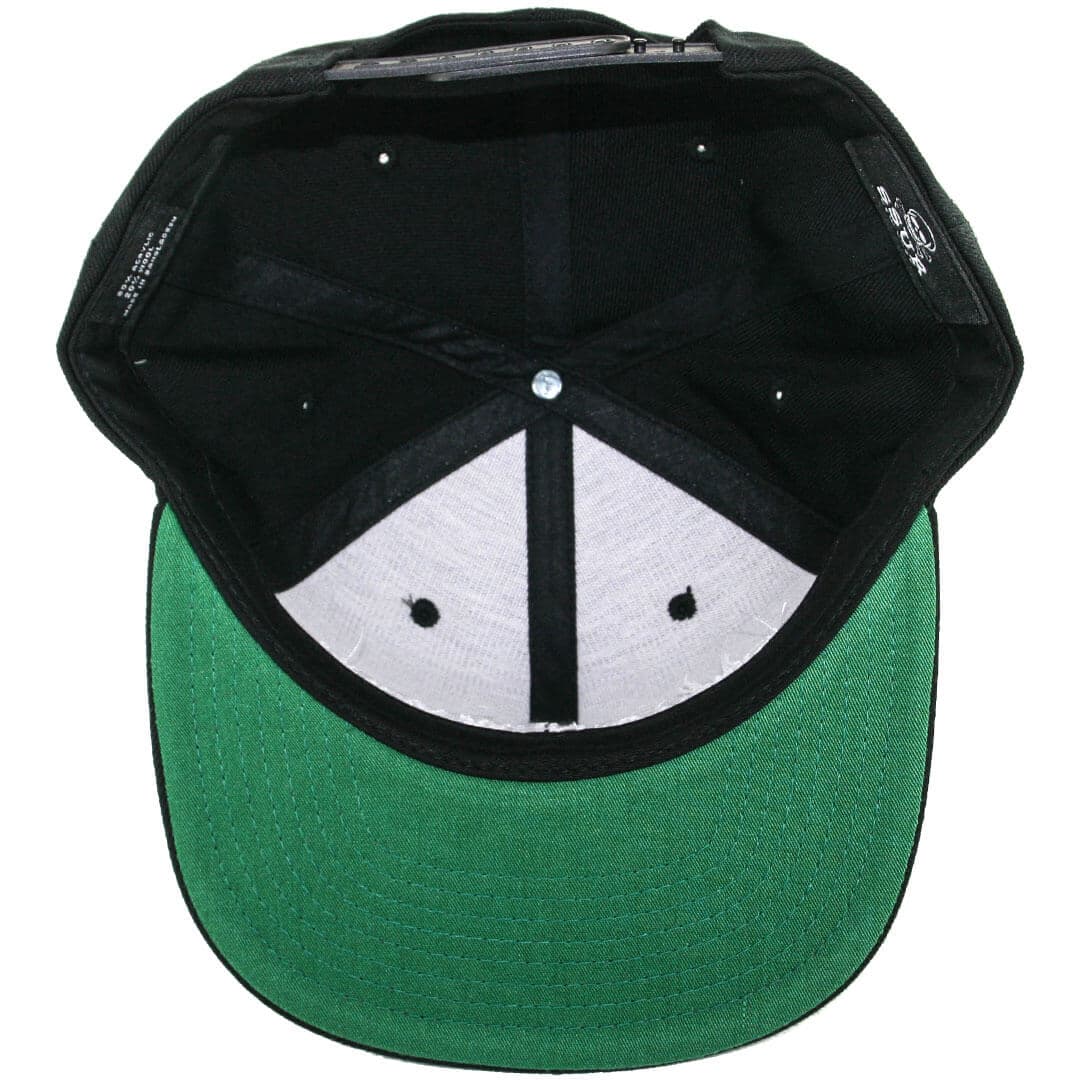 SSUR Boxed Snapback Hat, Black | Billion Creation