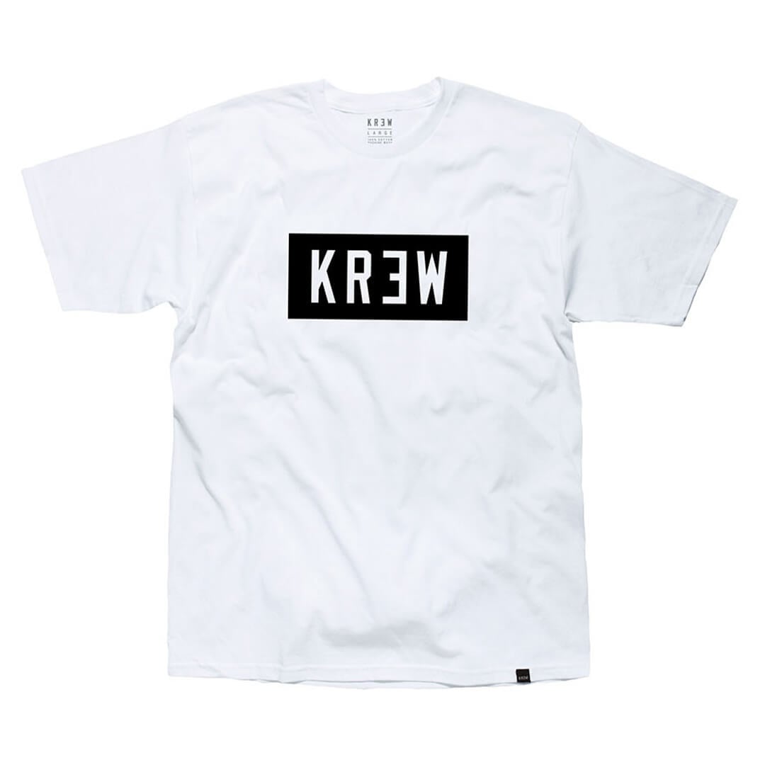 KR3W Locker Box T-Shirt, White | Billion Creation