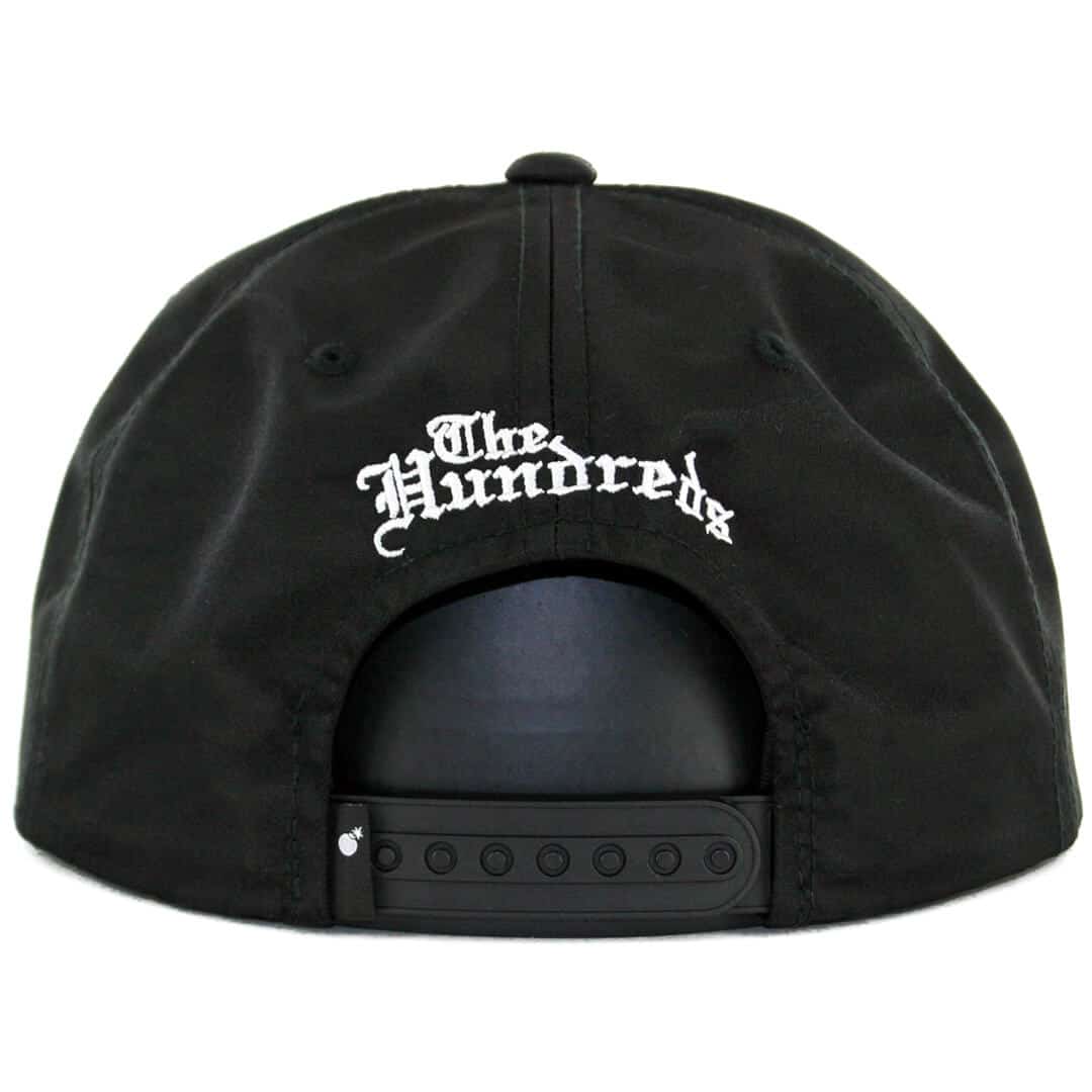 The Hundreds Lonney Black Snapback Hat - Billion Creation