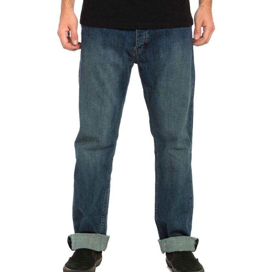 KR3W Klassic Denim Straight Jeans Old Blue - Billion Creation