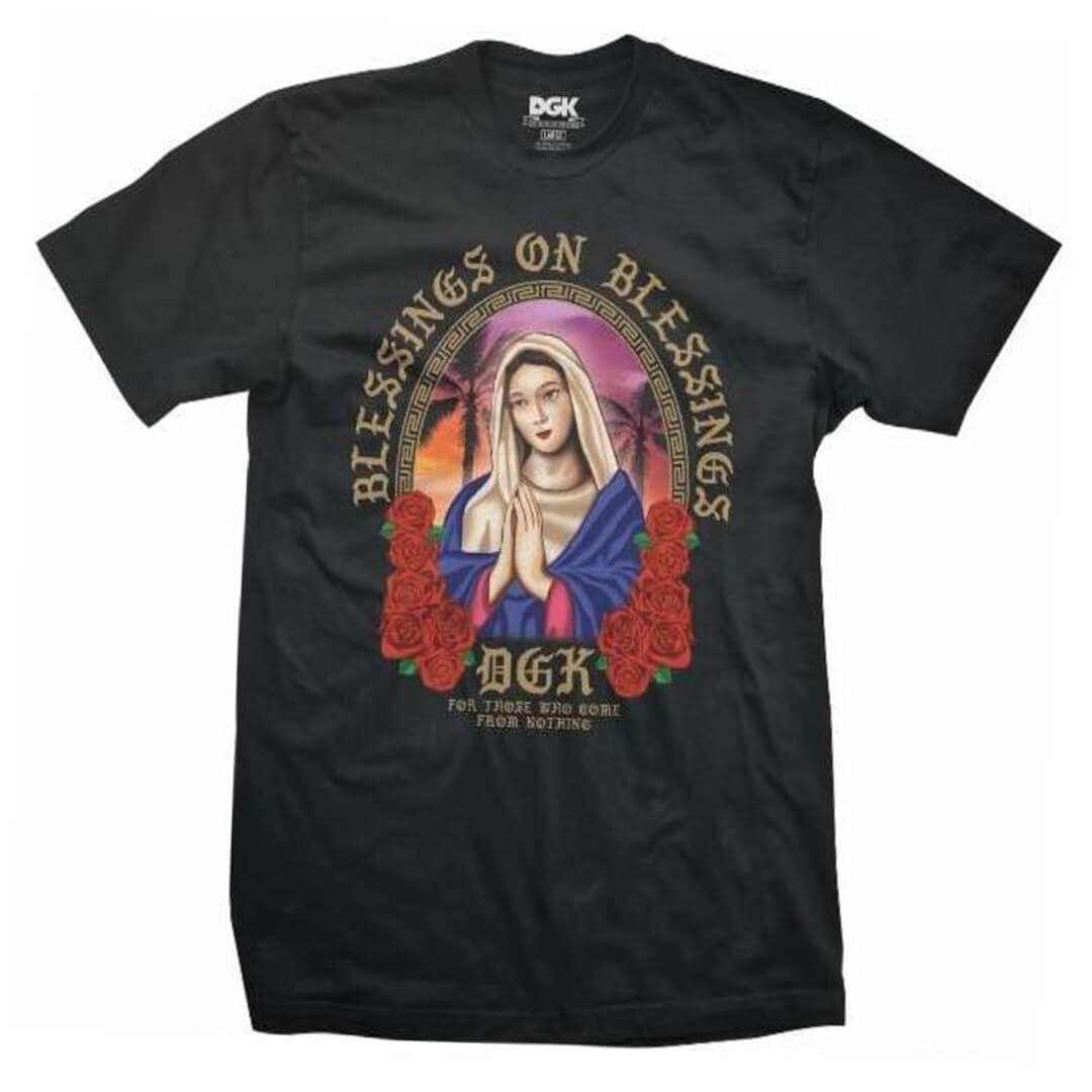 DGK Blessings T-Shirt Black | Billion Creation