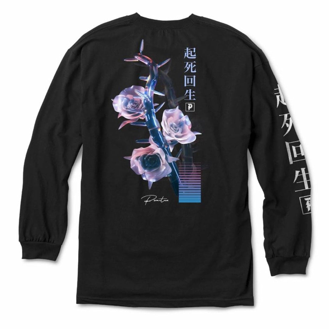 Primitive Creation Long Sleeve T-Shirt Black | Billion Creation