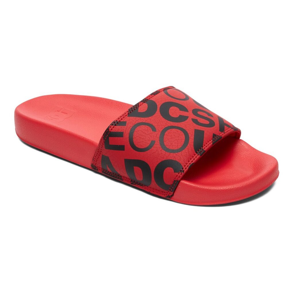 DC Slide SE Sliders Shoe Red Black | Billion Creation