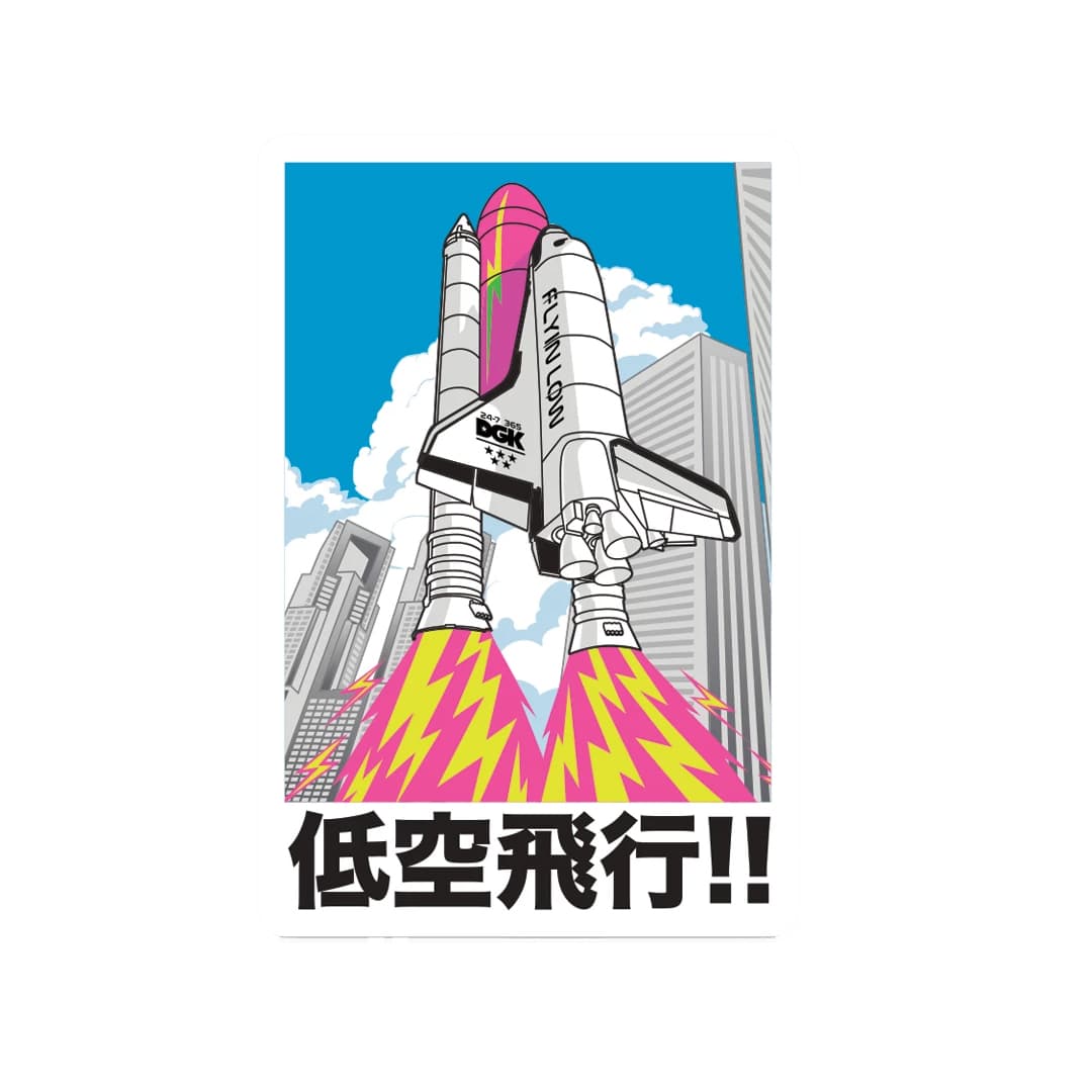 DGK Sky High Sticker - Billion Creation