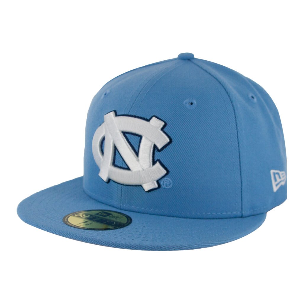 New Era 59Fifty University Of North Carolina Tar Heels Fitted Hat Blue | Billion Creation