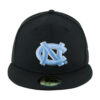 New Era 59Fifty University Of North Carolina UNC Tar Heels Black Blue White Fitted Hat | Billion ...