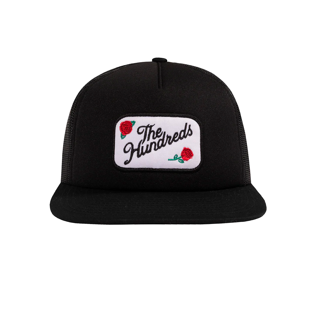 The Hundreds Garage Trucker Hat Black | Billion Creation