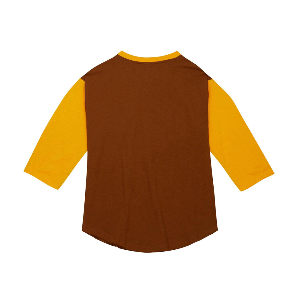 Mitchell & Ness San Diego Padres Legendary Slub Henley Brown Yellow ...