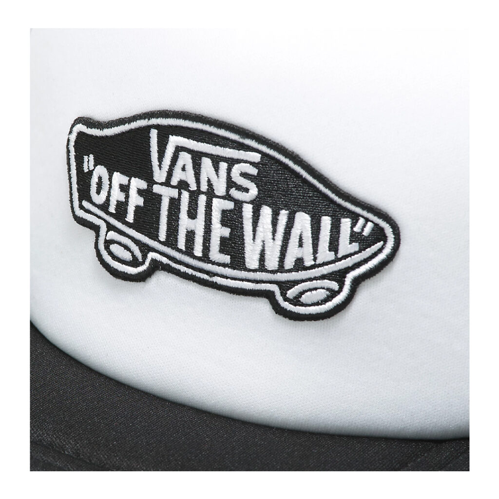Vans Classic Patch Curved Bill Mesh Trucker Adjustable Snapback Hat ...