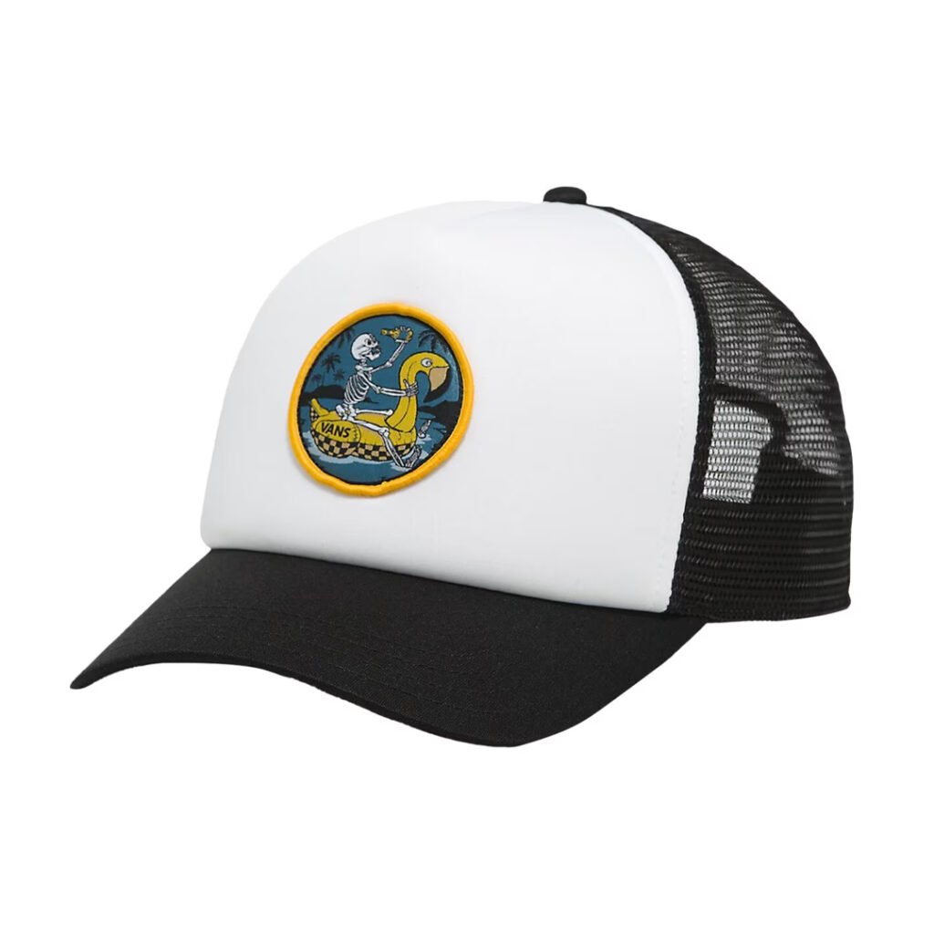 Vans Beer Float Mesh Trucker Adjustable Snapback Hat White | Billion ...