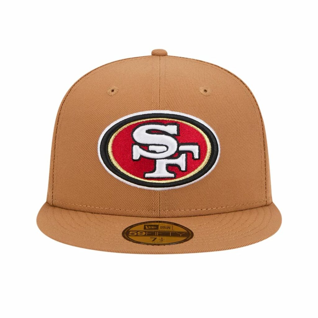 New Era 59Fifty San Francisco 49ers Color Pack Fitted Hat Light Bronze ...