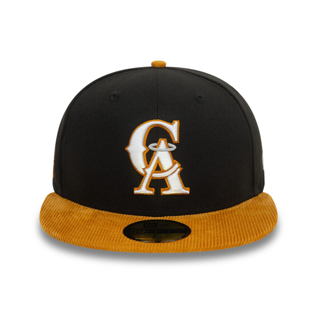 New Era 59Fifty California Angels Contrast Cord Cooperstown Fitted Hat ...