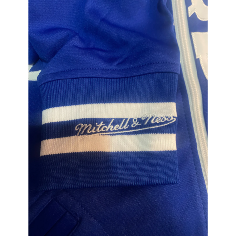 Mitchell & Ness Los Angeles Dodgers 1981 Batting Practice Jacket Royal ...